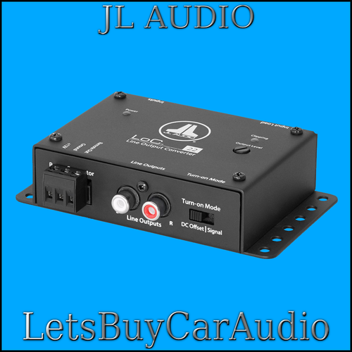 JL AUDIO LOC-22 TWO CHANNEL SPEAKER LEVEL TO LINE OUPTPUT CONVERTER ...