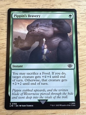 MTG TCG: Pippin's Bravery 182, Lord Of The Rings | eBay