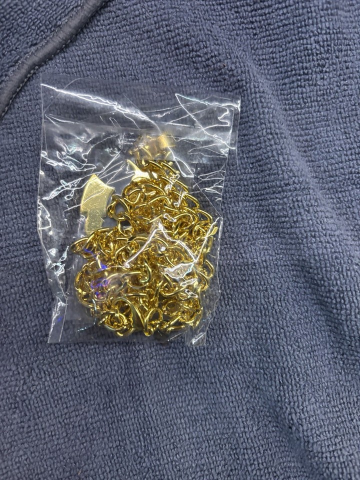 Insane Clown Posse Gold Toned Hatchetman Charm + Chain - ICP - Never ...