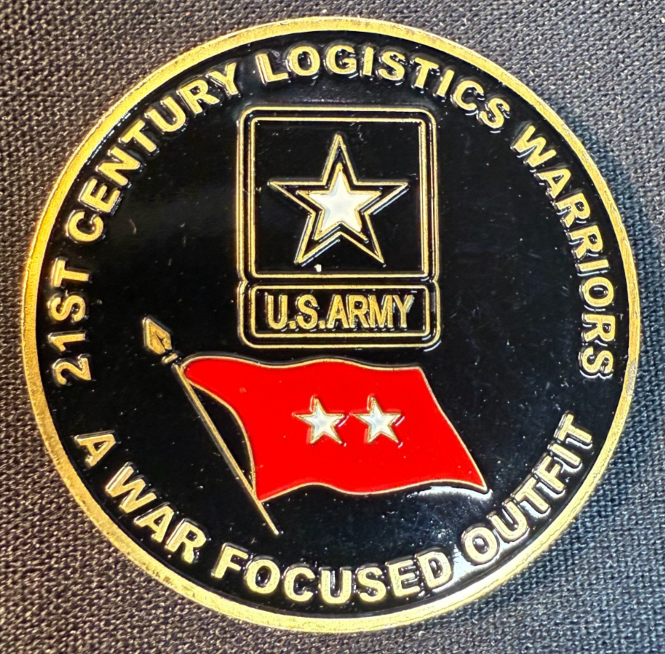 21st Theater Sustainment Command Cmd General Challenge Coin, RARE | eBay