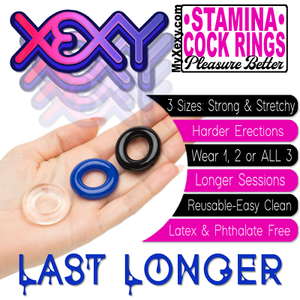 3 Pack Silicone Ring Firm Stay Hard Rings Erectile Dysfunction ED | eBay