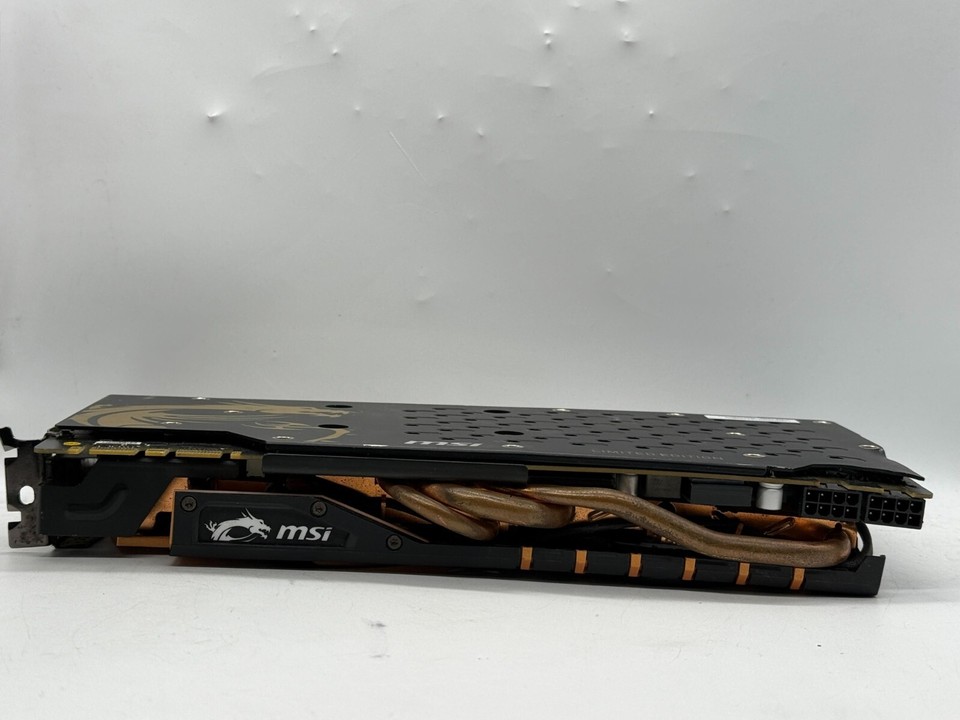 Nvidia GeForce MSI GTX 980TI GAMING 6G GOLDEN EDITION LIMITED PARTS NO ...