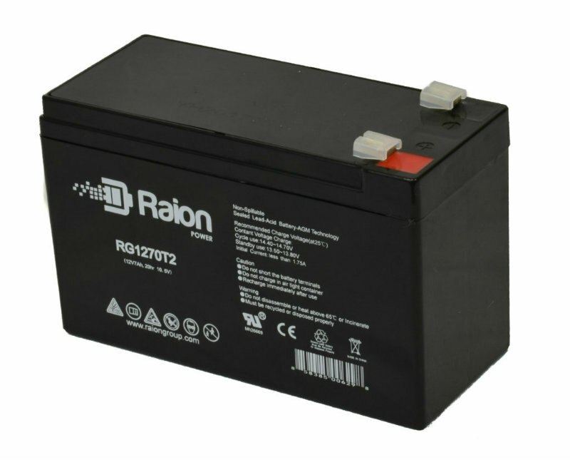 Raion Power 12V 7Ah Vision CP1270 SLA Battery - 8 Pack 858385006298| eBay