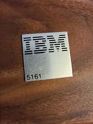 IBM 5161 vintage metal badge - computer case badge | eBay