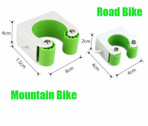 Road Mountain Bicycle Rack Storage Bike Clip Hanger Hook Space Saver ...