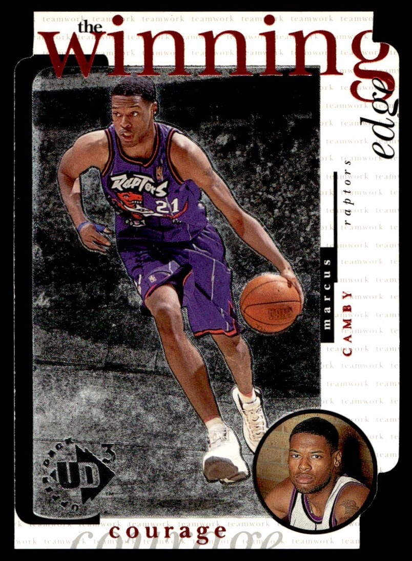 1996-97 Upper Deck UD3 The Winning Edge Marcus Camby G97 Toronto ...