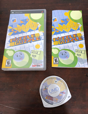 Puzzle Guzzle (Sony PSP, 2008) w/ Manual | eBay