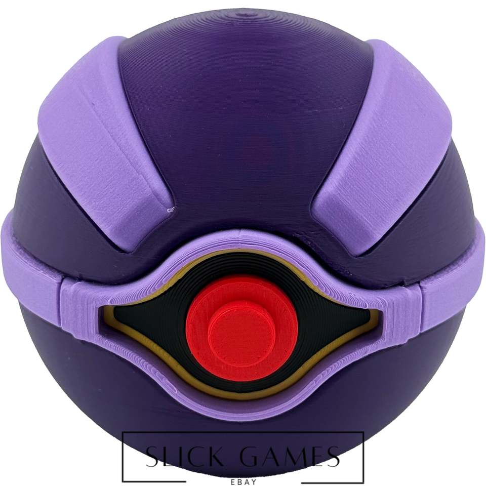 Clone Ball Mewtwo Poke Ball | 3D Printed | Poke Ball Collection ...