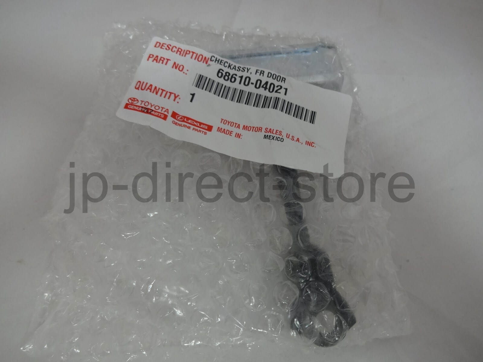 Genuine Toyota 2005-2016 Tacoma Front Door Check 68610-04021 OEM Left ...