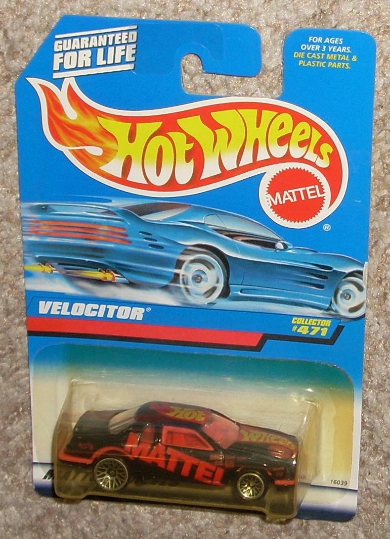1998 Hot Wheels Car Velocitor 471 Black MOC HW NASCAR Stock Car | eBay