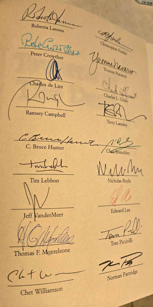 NEIL GAIMAN Taverns Of The Dead PETER STRAUB Signed Slipcased Hardcover ...