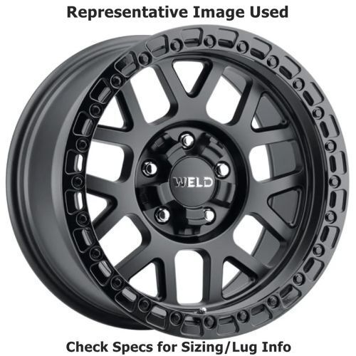 Weld Racing W10478532625 Cinch 17x8.5 Wheel, 5x110/127 Bolt Pattern ...