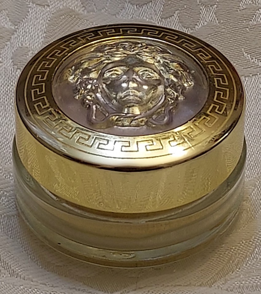 Versace Lights All Over Glitter Shimmer Highlighting Powder Jar Medusa ...
