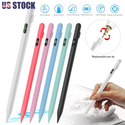 Digital Display Pencil Stylus Pen For Apple iPad Air 11" 13" Pro 11" 13 ...