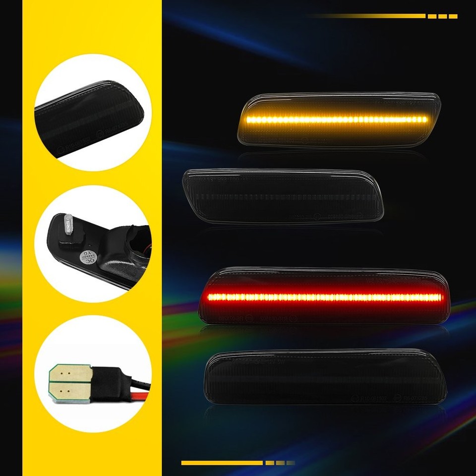 LED Front Rear Marker Side Turn Signal Light Parking Fit 2001 -2005 ...