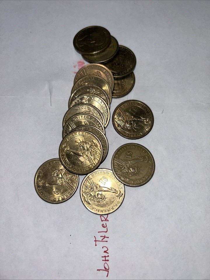 Sixteen (16) USA Presidents Dollar Coins | eBay