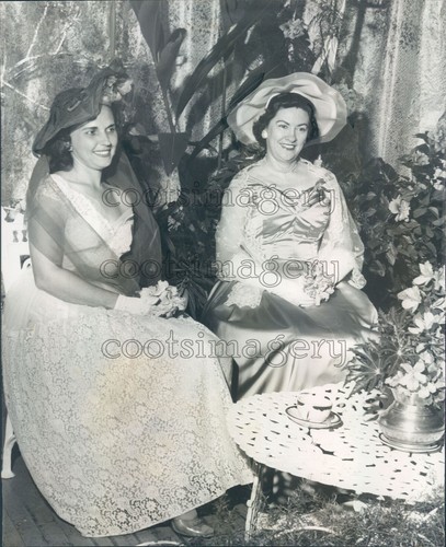 1959 Press Photo Mrs James Kehoe Mrs Edward Allen Daughters of ...