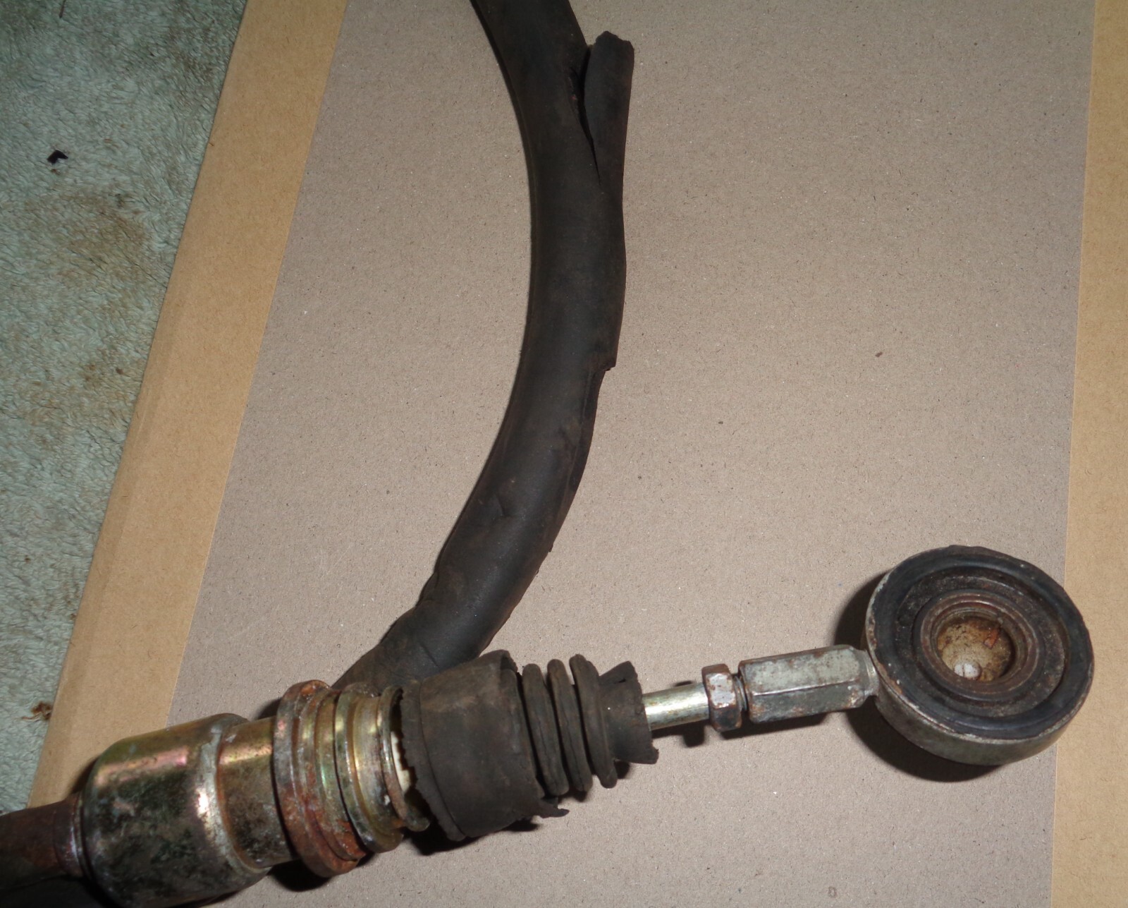 MGF MG TF GEAR CABLE REPAIR KIT "ONE" CABLE SET OF CONNECTORS INCL ...