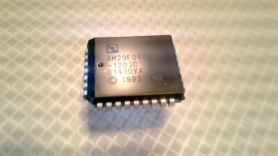 29F040 AMD AM29F040 4 Megabit ( 524.288 x 8 ) Flash Memory PLCC | eBay