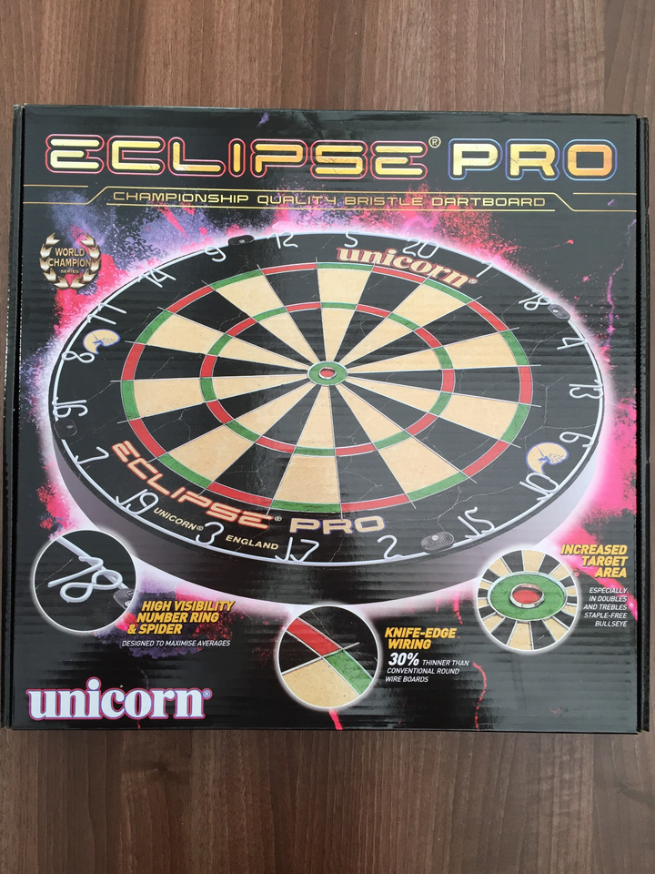 Unicorn Eclipse Pro Dartboard in box | eBay UK