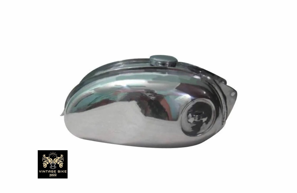 BSA Bantam D7 D10 D14 D175 Bushman Chrome Petrol Tank With Cap /FIT FOR ...