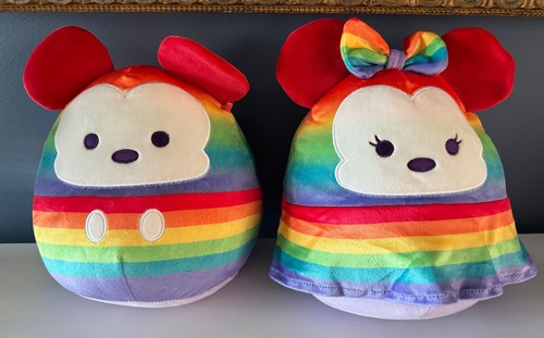Squishmallow Disney Pride Collection 10” Minnie Mickey Mouse Plush ...