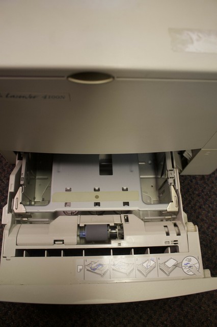 Hewlett Packard HP 4100N Ethernet LaserJet Workgroup Laser Printer ...