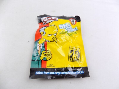 Brand New The Simpsons Stick 'Ems! Day 3 Mr. Burns | eBay