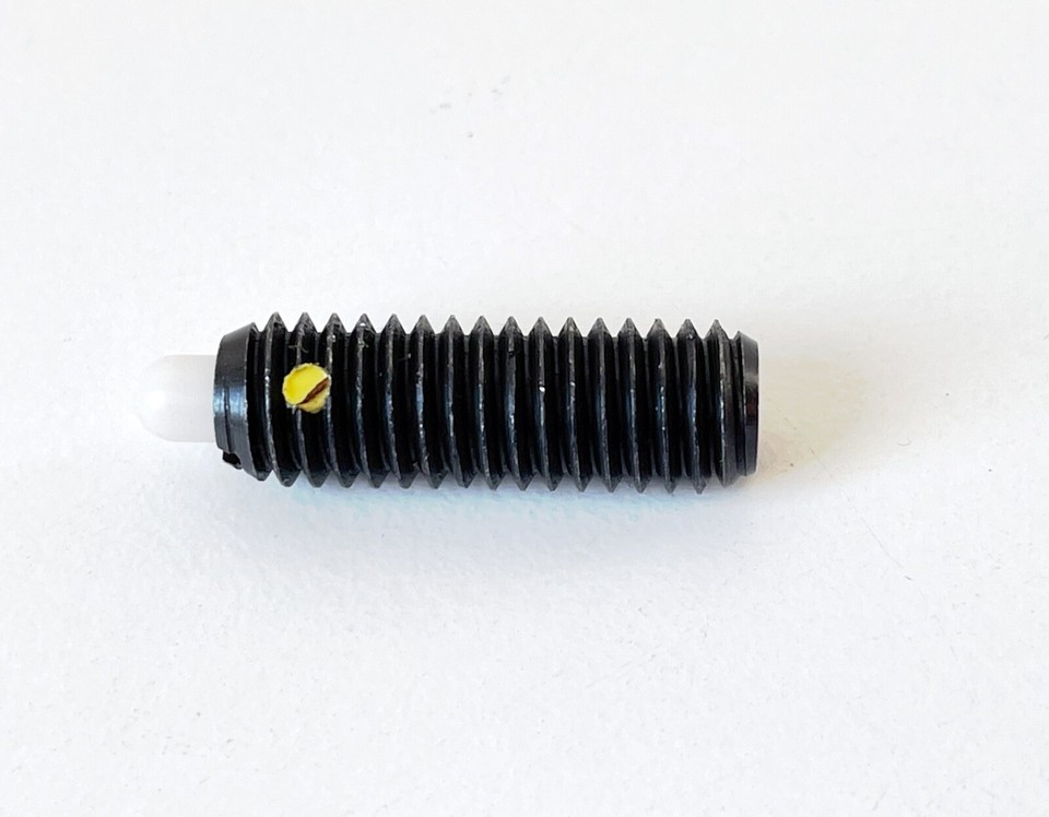 McMaster-Carr 3/8-16 Long Nose Spring Plunger Steel W/ Plastic Nose 5.5 ...