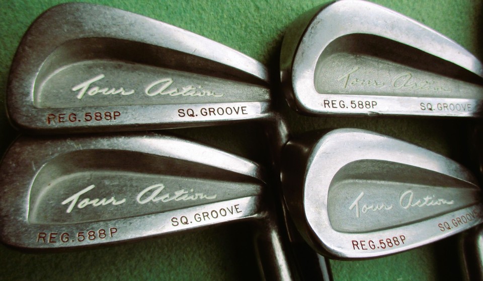 CLEVELAND TOUR ACTION REG 588P 3-9-SW IRONS-Titleist DeadCenterPutter ...