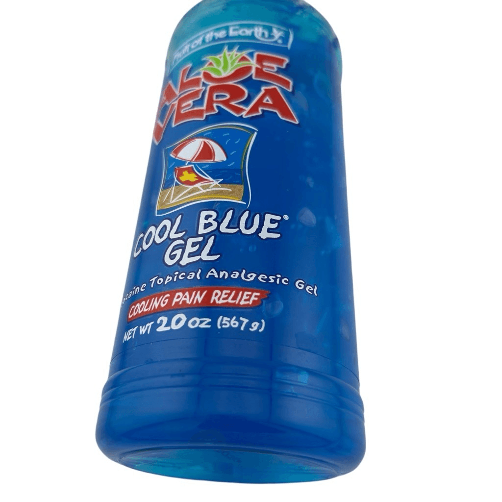 Aloe Vera Cool Blue Gel, 20 oz (567 g) Lot of 2 Fruit of the Earth | eBay