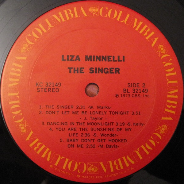 LIZA MINELLI -THE SINGER - LP (58) | eBay