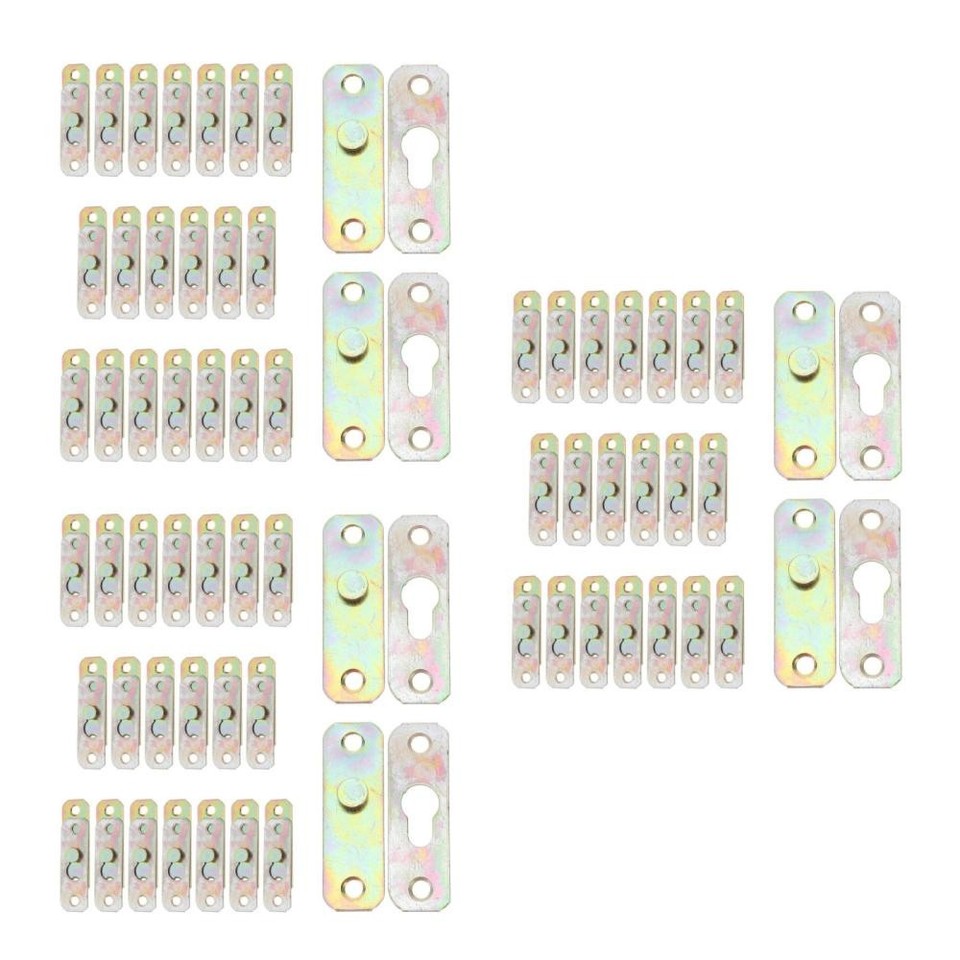 24 Pairs Wall-mounted Hardware Bracket Frame Fasteners Hanging Kit ...