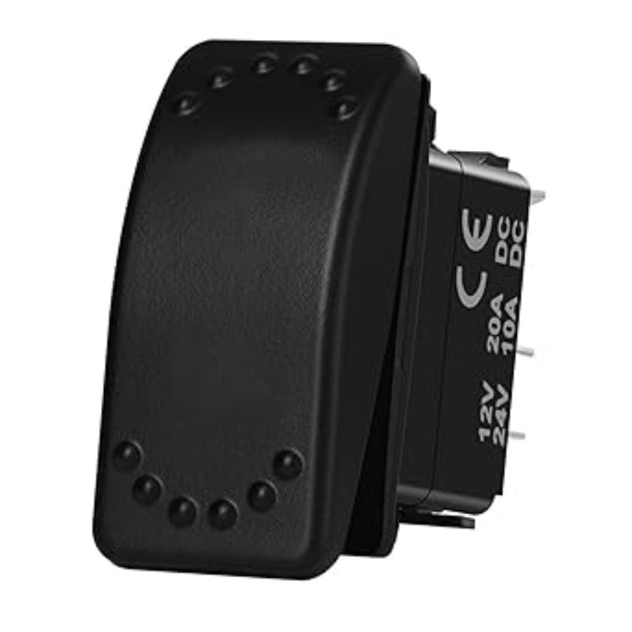 Rocker Switch 12V 20A 3 Pin SPDT ON Off ON Toggle Switch 12 V/24V 3 ...