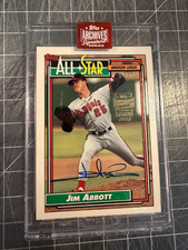 Jim Abbott Autographs and Memorabilia | Sports, Baseball