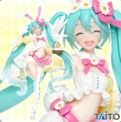 NEW Hatsune Miku 2nd season Easter Spring ver. Figure 18cm Taito ...