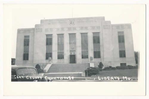 Clay County Court House, Liberty, Missouri RPPC | eBay