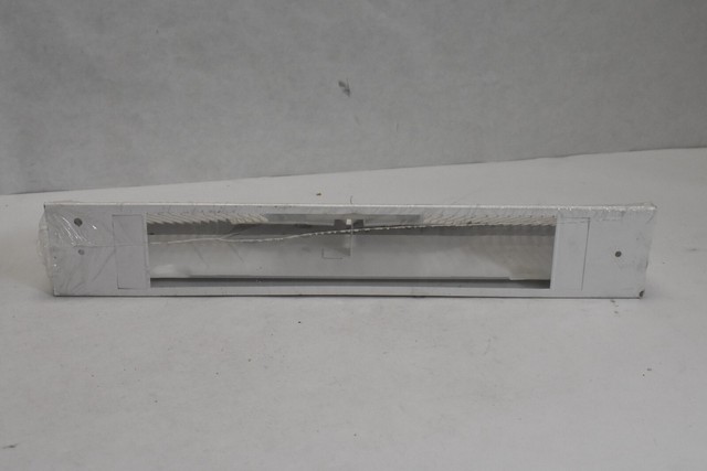 Baseboard Diffuser, Sunburst Pattern, Stamped Steel, Quantity of 8, 18 ...