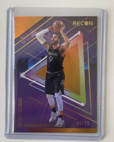 2020-2021 Recon Ricky Rubio FOTL Holo Orange /25 | eBay