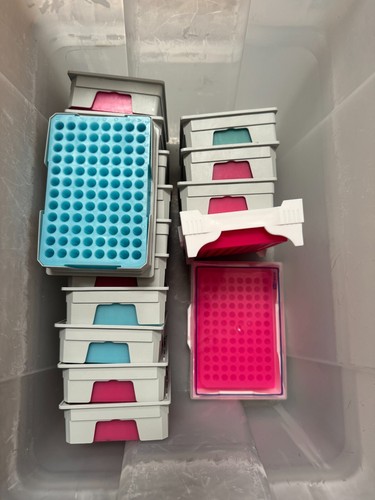 Eppendorf PCR Tube Rack and PCR Cooler and IsoFreeze PCR Rack (set of ...