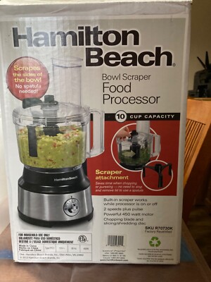 Hamilton Beach 70730 Bowl Scraper Food Processor. Brand New. Still in ...