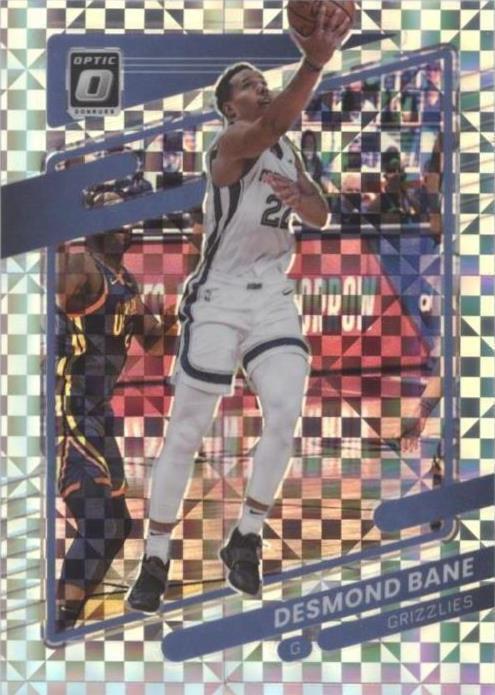 2021-22 Panini Donruss Optic - Desmond Bane #50 Checkerboard Prizm for ...