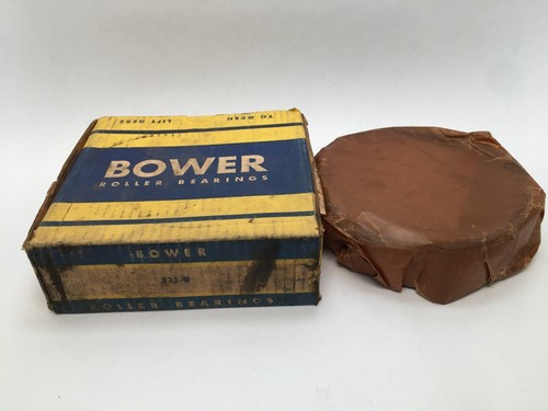 Bower 833W Taper Roller Bearing Cup/Race 6-5/8" OD 1-3/4" W 833-W USA ...