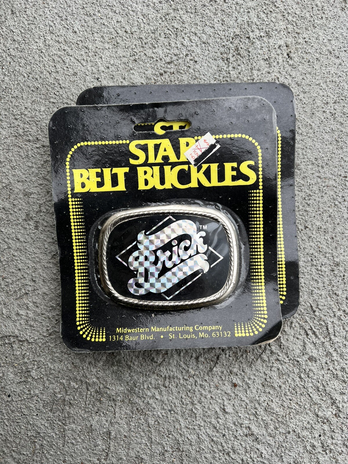1970s BRICK Belt Buckle, SEALED, Funk Jazz, Pacifica … - Gem