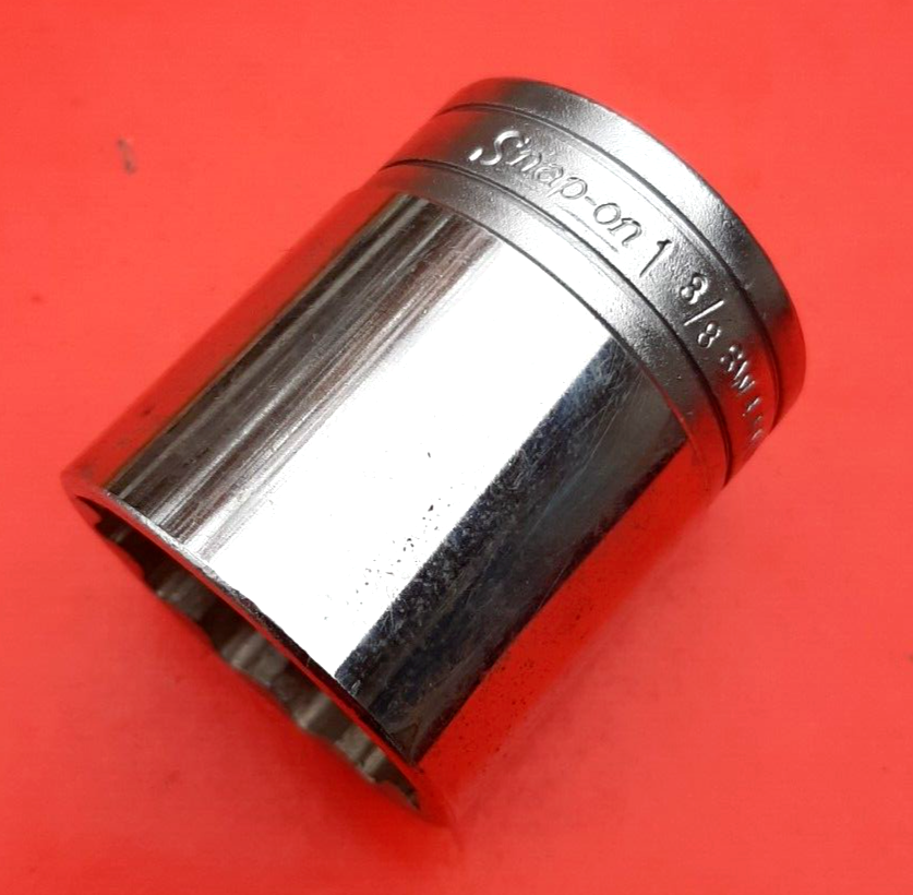 1989+Snap-on+Tools+USA+1%2F2%22+Drive+1-3%2F8%22+SAE+Shallow+12pt ...