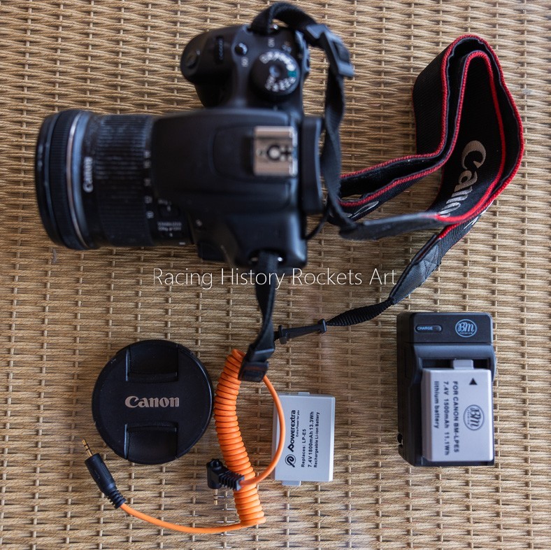 Working Used Digital Canon Rebel XS 10-18mm Lens 2 Batteries 1 Charger ...