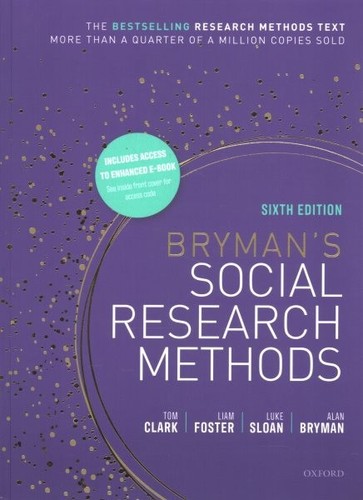 Bryman's Social Research Methods, Paperback by Clark, Tom; Foster, Liam ...