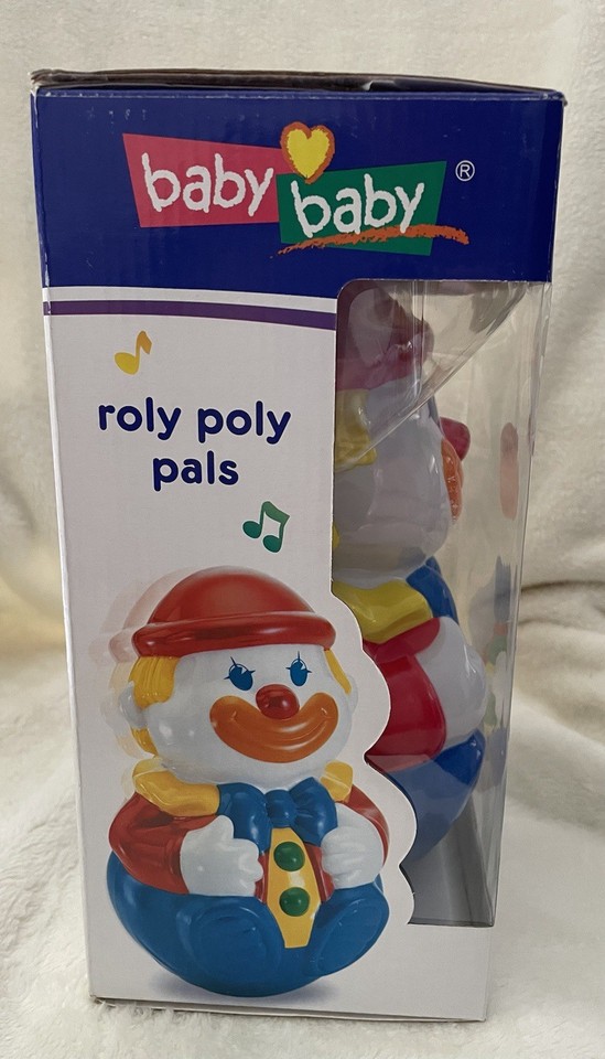 Vintage Toy Roly-Poly Clown Musical New In Box | eBay