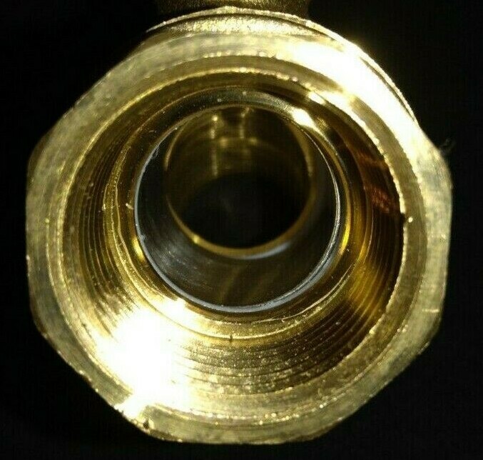 3/4 FIP Female Threaded Full Port Ball Valve Lever Handle Hose Bibb 4 ...