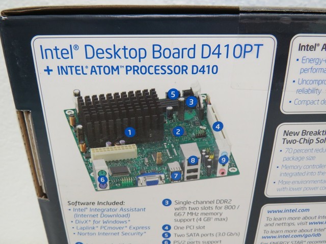 Intel D410PT, FCBGA559 (BOXD410PT) Motherboard for sale online | eBay